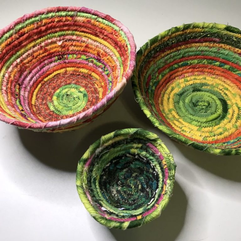 How to Make a Fabric Rope Bowl - Create Whimsy