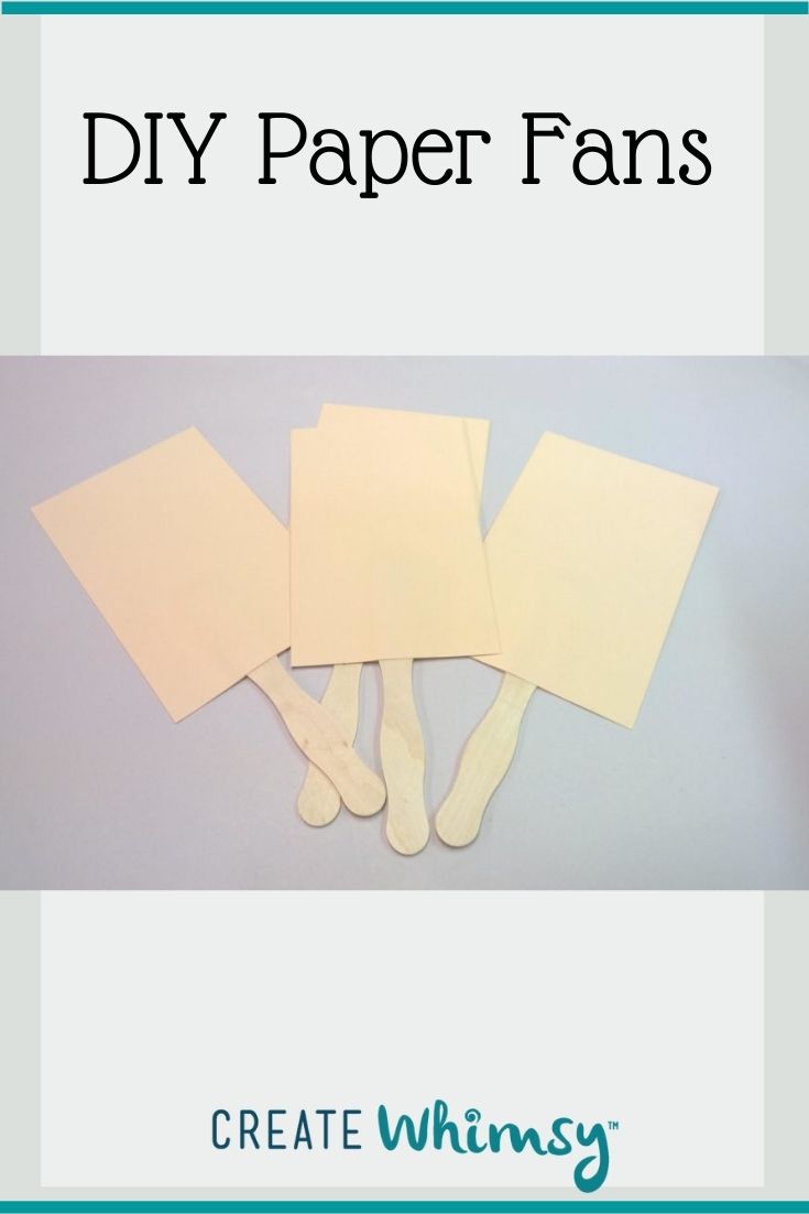 DIY Paper Fans - Create Whimsy | Perfect for Weddings