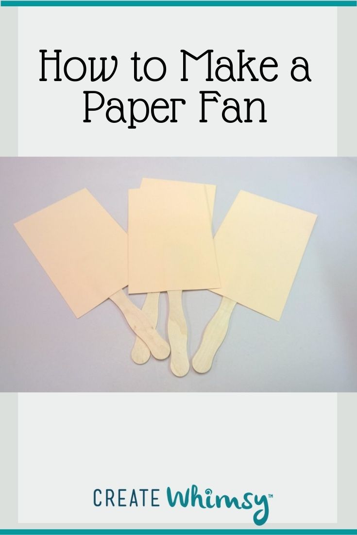 DIY Paper Fans - Create Whimsy | Perfect for Weddings