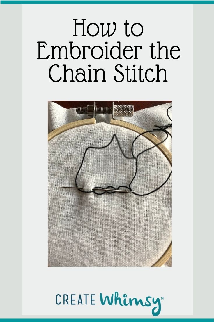 Chain, Chain, Chain Stitch | Create Whimsy | Hand Embroidery
