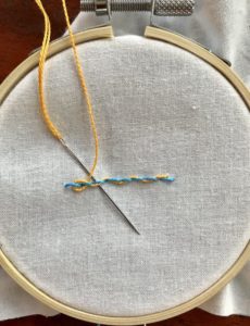 Back Stitch Embroidery | Create Whimsy | Hand Embroidery