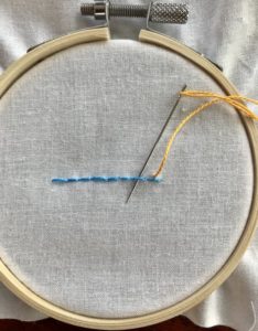 Back Stitch Embroidery | Create Whimsy | Hand Embroidery