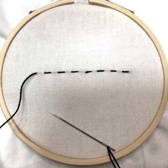 Running Stitch Embroidery: Instructions and YouTube - Create Whimsy