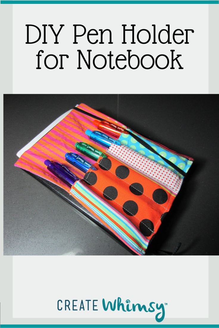 DIY Pen Holder for Notebook - Create Whimsy