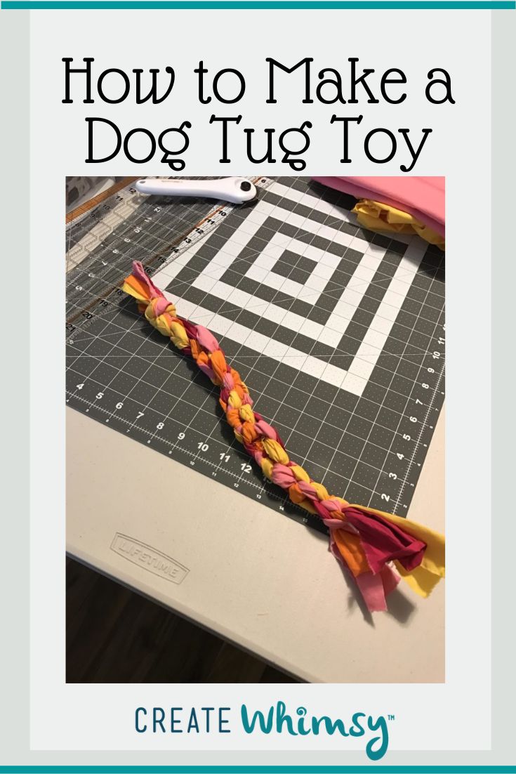 How to Make a Dog Tug Toy with Square Knots - Create Whimsy