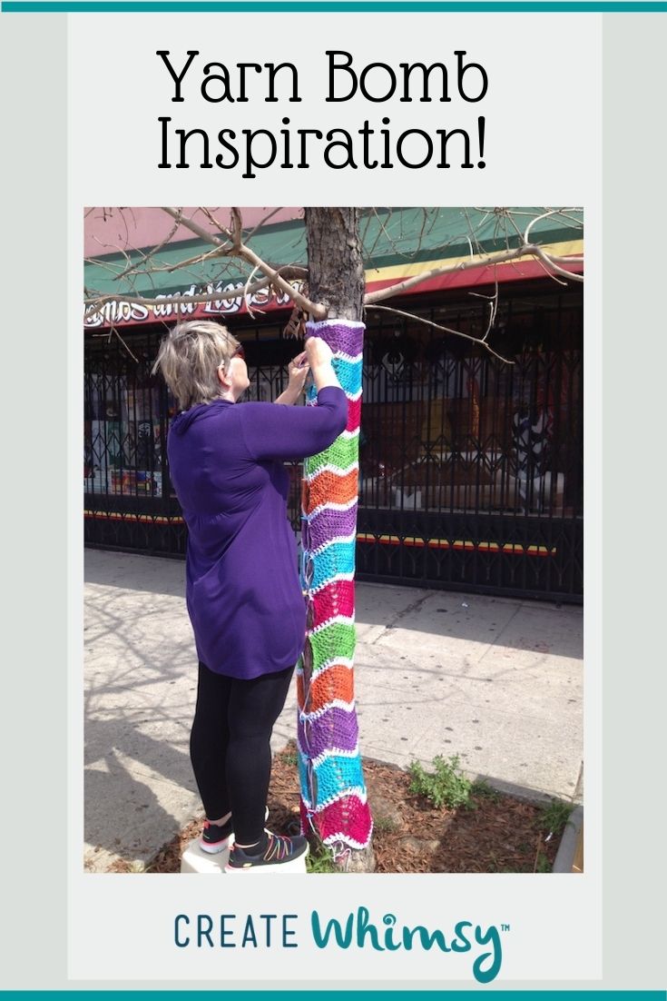 How to Yarn Bomb: Fun, Easy and Inspired Ideas - Create Whimsy