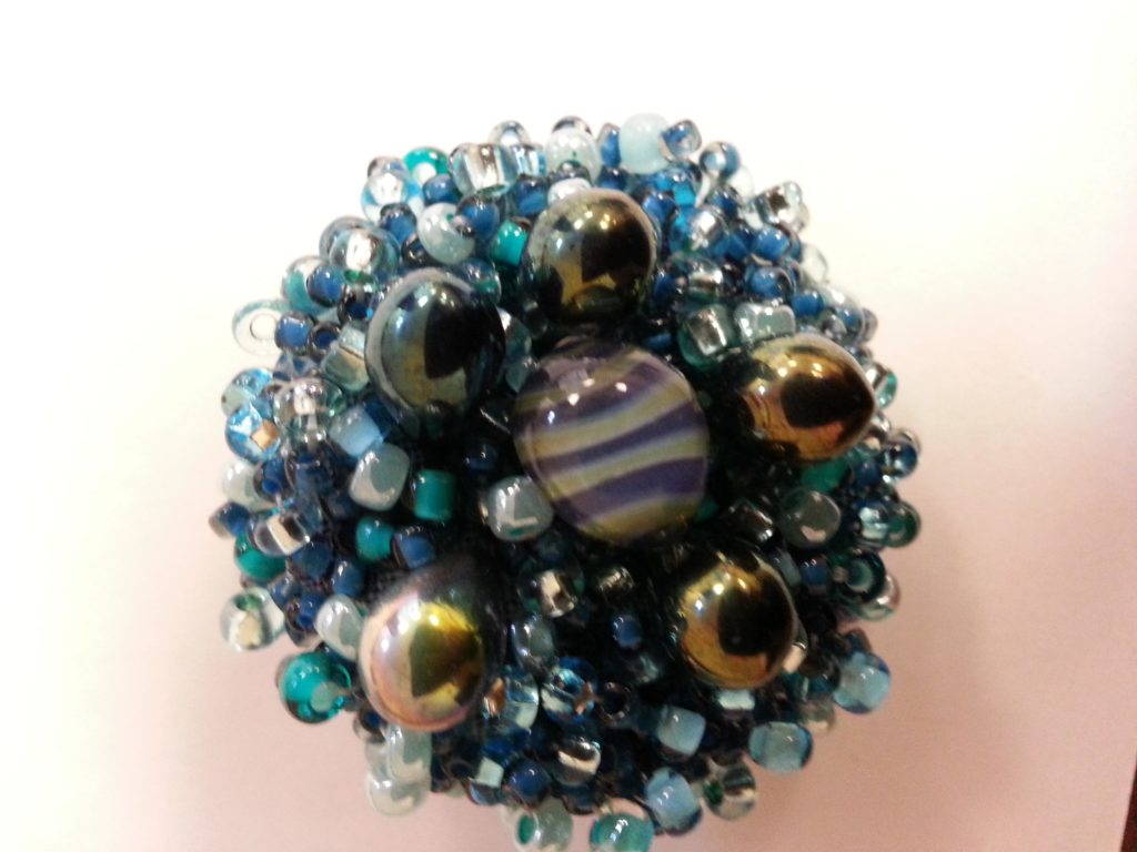 How to Make Beaded Buttons | Create Whimsy