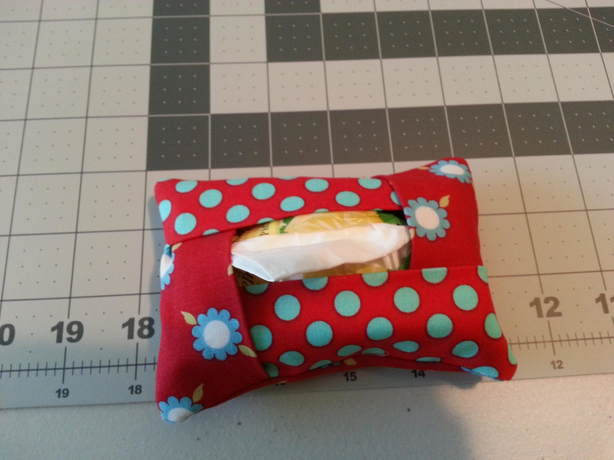 Easy and Cute Tissue Cover | Create Whimsy | Quick Sewing Project