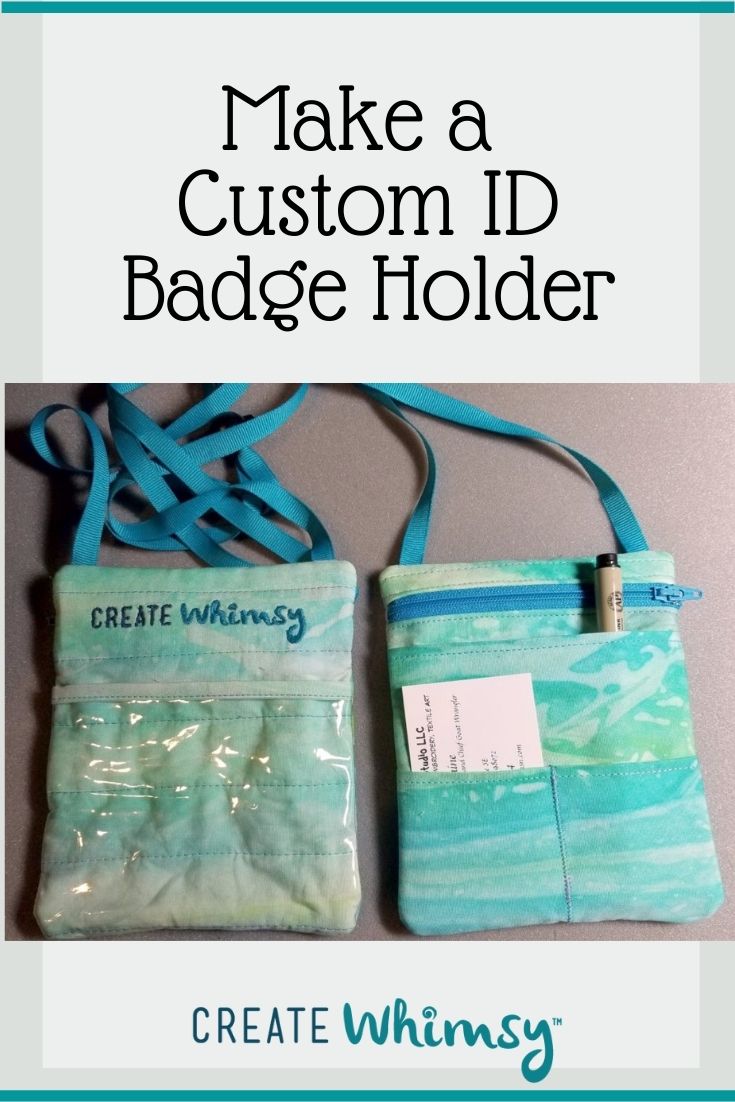 How to Make a Custom ID Badge Holder - Create Whimsy