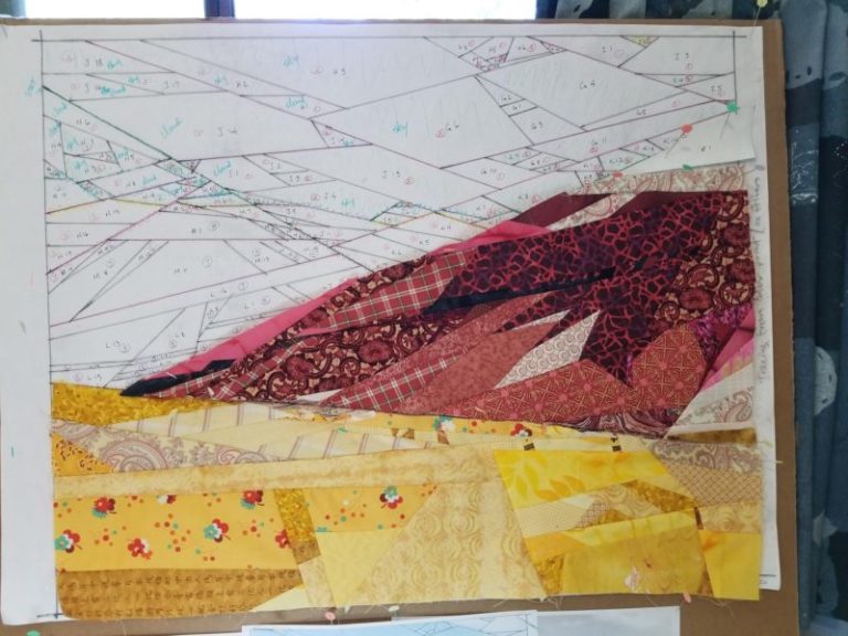 How to Paper Piece using Freezer Paper: Free Pattern - Create Whimsy