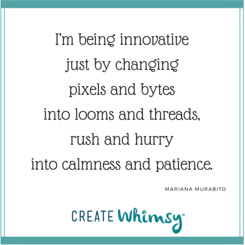 Spotlight: Mariana Murabito, Textile Artist - Create Whimsy