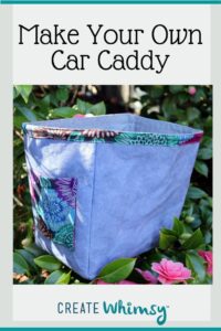 Make Your Own Car Caddy - Create Whimsy