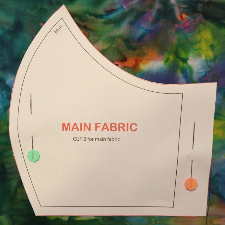 How to Make a Fitted Face Mask - Create Whimsy