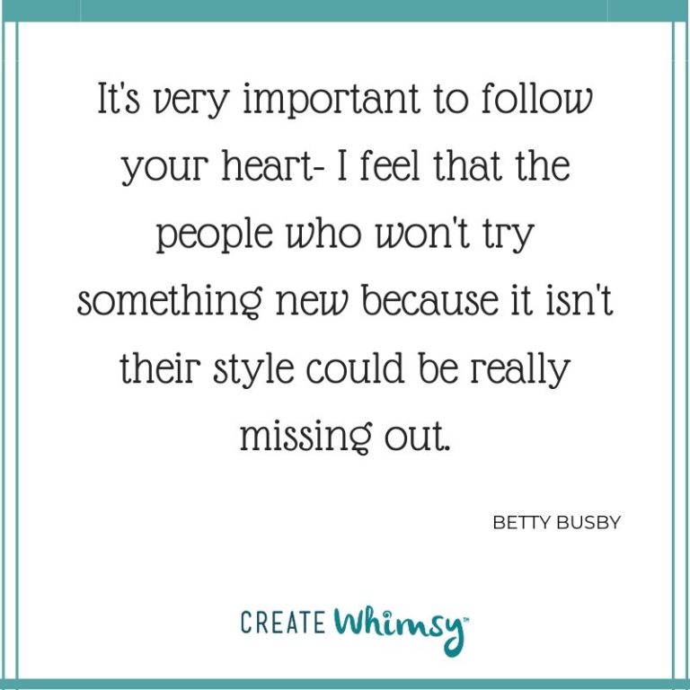 Spotlight: Betty Busby, Fiber Artist - Create Whimsy