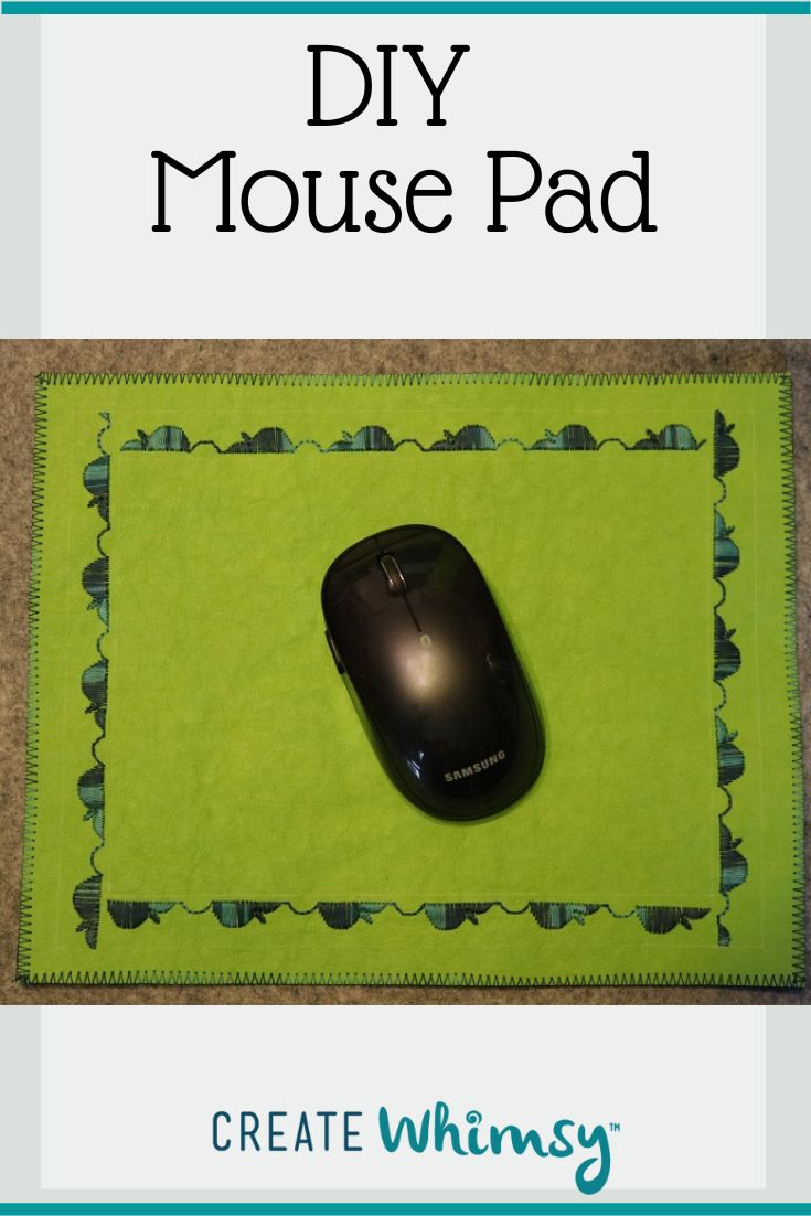 DIY Mouse Pad - Create Whimsy