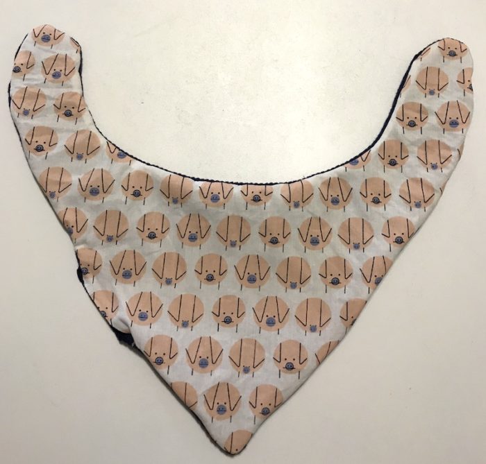 Best Free Pattern for Making a Baby Bandana Bib - Create Whimsy