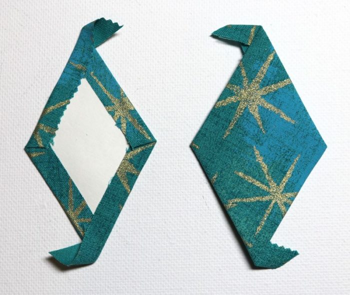 How to Make an EPP Star Ornament with Diamonds - Create Whimsy