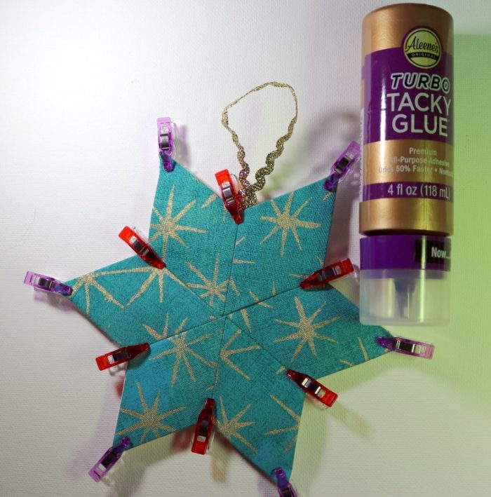 How to Make an EPP Star Ornament with Diamonds - Create Whimsy
