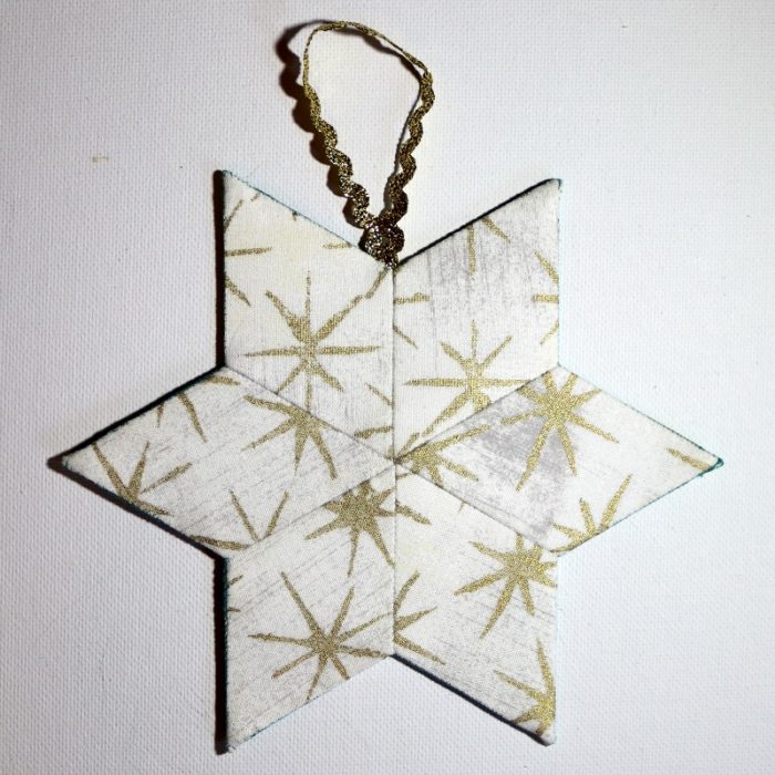How to Make an EPP Star Ornament with Diamonds - Create Whimsy