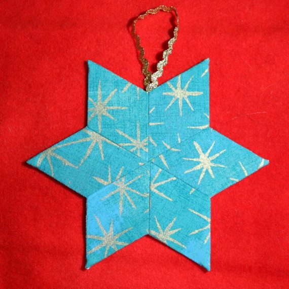 How to Make an EPP Star Ornament with Diamonds - Create Whimsy