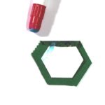 How to Make an EPP Wreath Ornament with Hexies - Create Whimsy