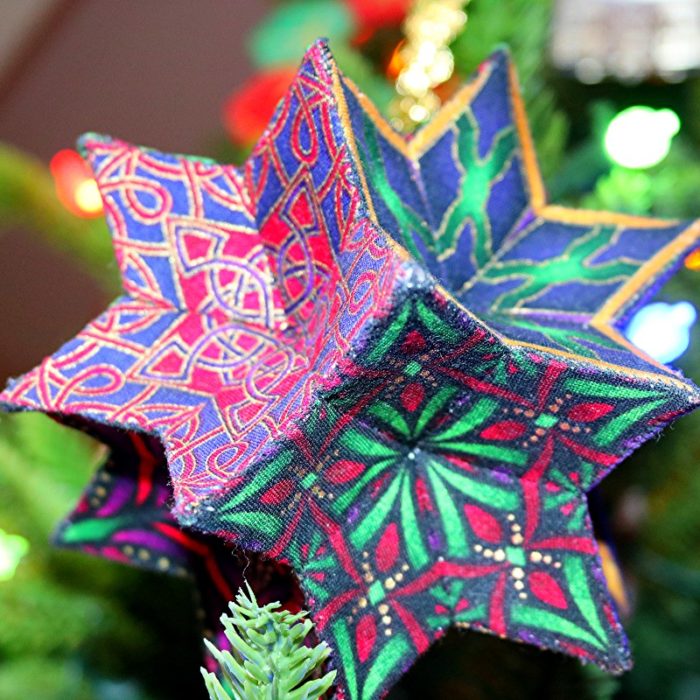 How to Make an EPP Moravian Star Ornament with Diamonds | Create Whimsy