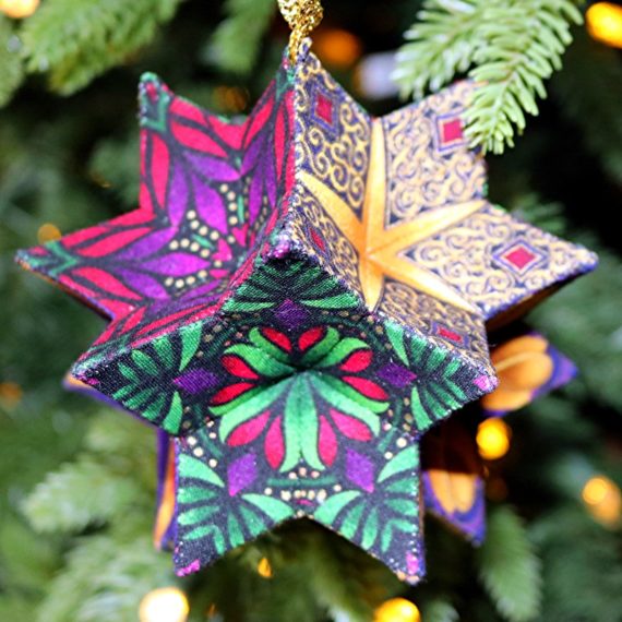 How to Make an EPP Moravian Star Ornament with Diamonds | Create Whimsy