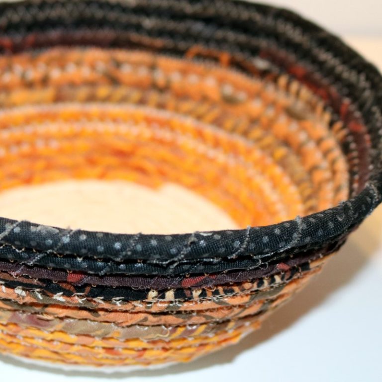 How to Make a Fabric Rope Bowl - Create Whimsy