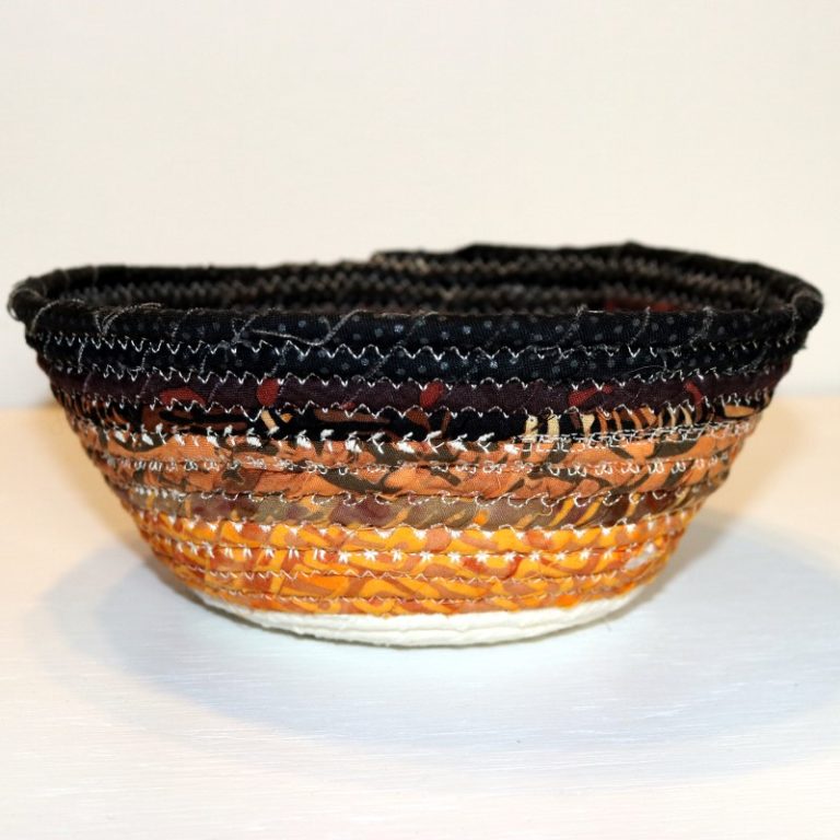 How to Make a Fabric Rope Bowl - Create Whimsy