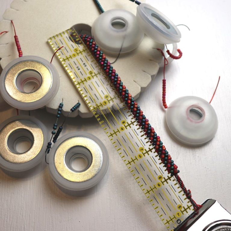 How to Do Kumihimo with Beads | Create Whimsy