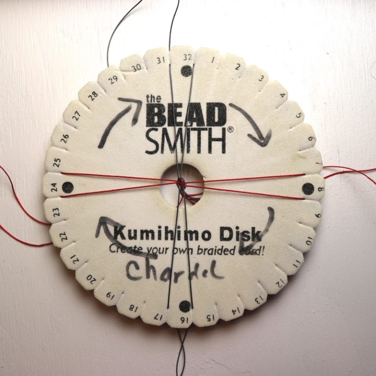 How to Do Kumihimo with Beads - Create Whimsy