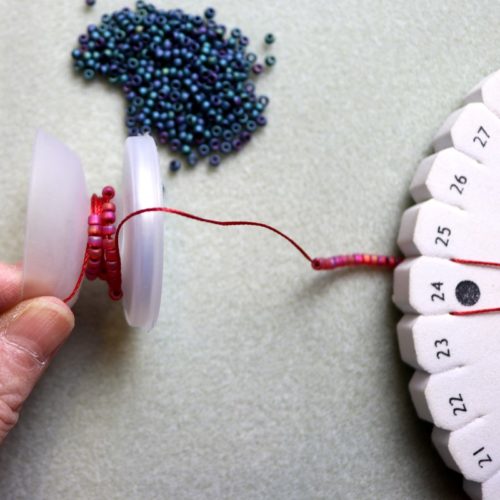How to Do Kumihimo with Beads - Create Whimsy