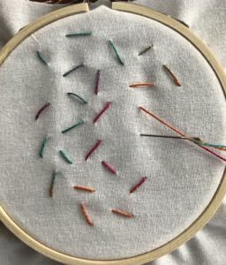 Seed Stitch Embroidery Tutorial - Create Whimsy