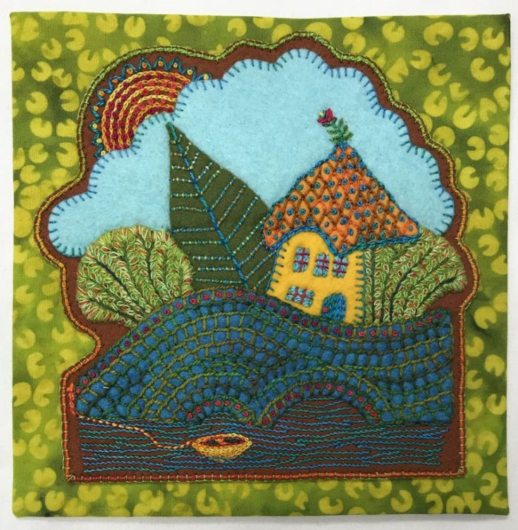 Spotlight: Laura Wasilowski, Textile Artist - Create Whimsy