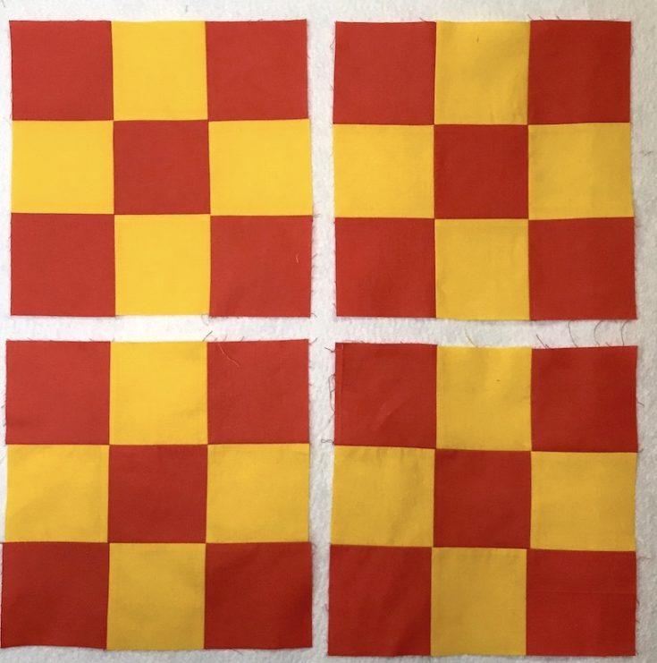 How to Make a Nine Patch Quilt Block Tutorial - Create Whimsy