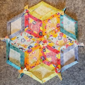 Make an English Paper Pieced Mug Rug - Create Whimsy