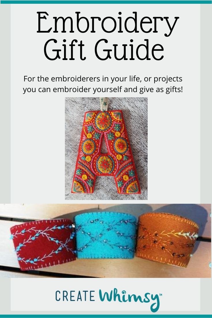 Embroidery Gift Guide - Create Whimsy