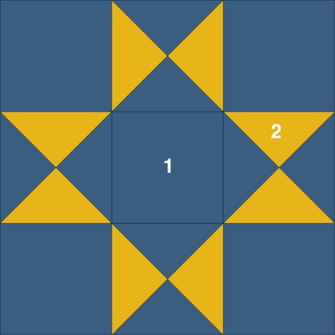 How to Make the Ohio Star Quilt Block: Free Tutorial - Create Whimsy