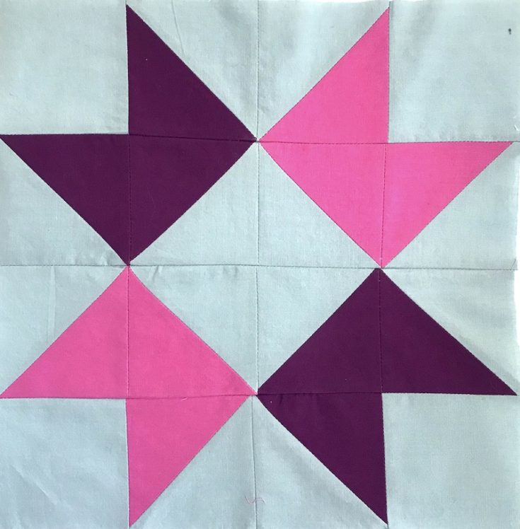 How to Make the Ribbon Star Quilt Block Tutorial - Create Whimsy