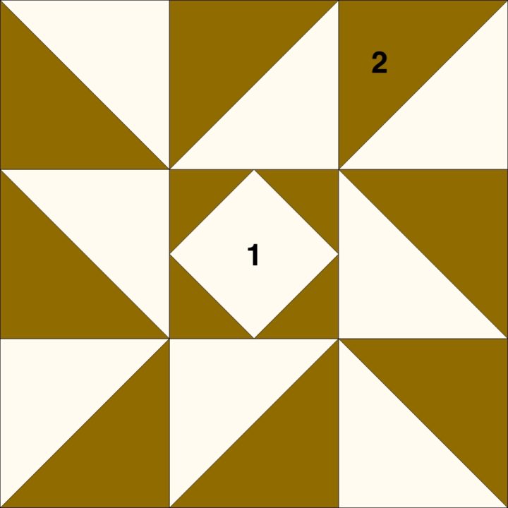 Indiana Puzzle Quilt Block Pattern: Free Tutorial - Create Whimsy