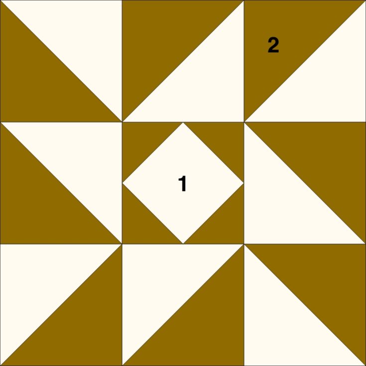 Indiana Puzzle Quilt Block Pattern: Free Tutorial - Create Whimsy