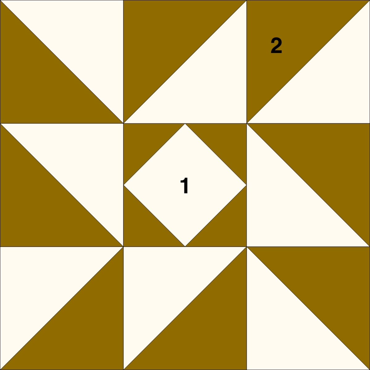 Indiana Puzzle Quilt Block Pattern: Free Tutorial - Create Whimsy