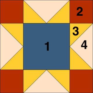 Sawtooth Star Quilt Block Pattern: Free Tutorial - Create Whimsy