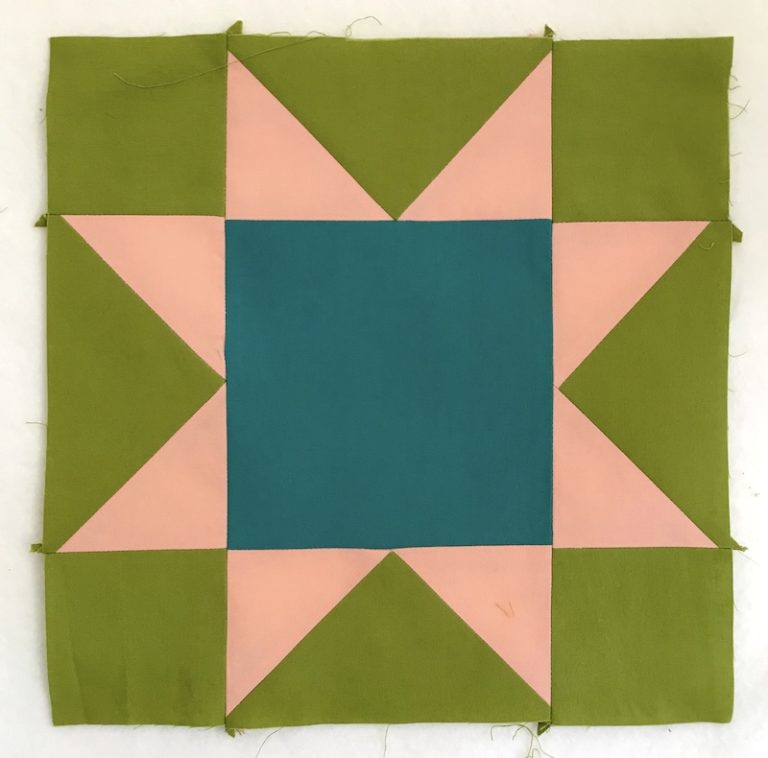 Sawtooth Star Quilt Block Pattern: Free Tutorial - Create Whimsy