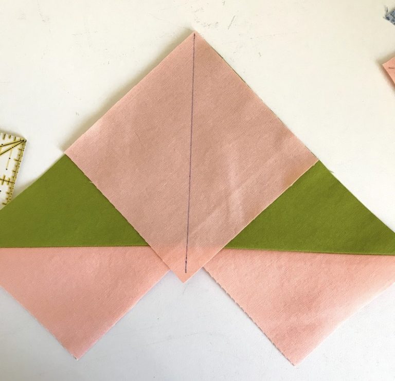Free Sawtooth Star Quilt Block Pattern Tutorial - Create Whimsy