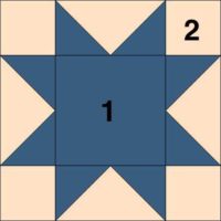 Free Sawtooth Star Quilt Block Pattern Tutorial - Create Whimsy