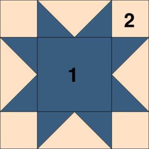 Free Sawtooth Star Quilt Block Pattern Tutorial - Create Whimsy