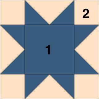 Sawtooth Star Quilt Block Pattern: Free Tutorial - Create Whimsy