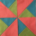 How to Make the Split Quarter Square Triangle Quilt Block - Create Whimsy