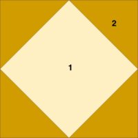 How to Make Square in a Square Quilt Block - Create Whimsy
